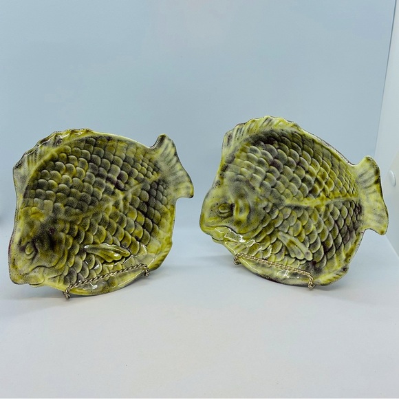 Holland Mold | Dining | Vintage Set Of 2 Holland Mold Ceramic Fish ...